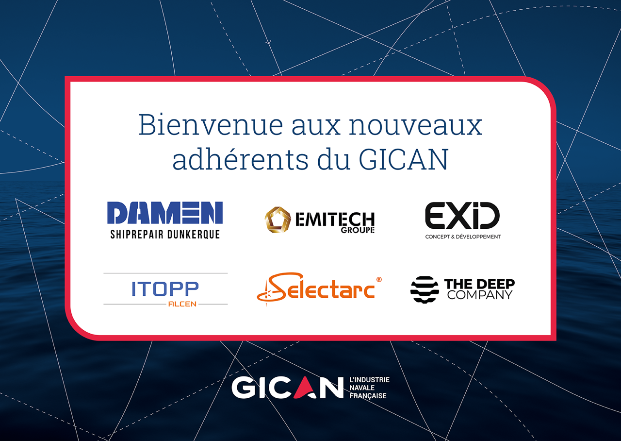 LE GICAN ACCUEILLE SIX NOUVEAUX ADHÉRENTS - GICAN